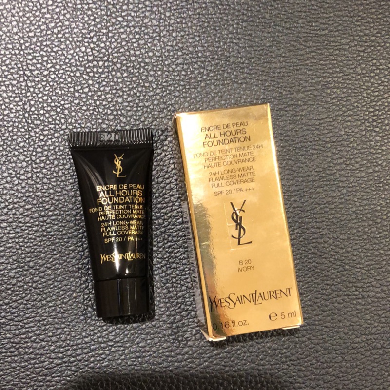ysl 恆久完美無瑕粉底b20 體驗品 5ml | 蝦皮購物