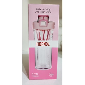 全新 THERMOS膳魔師搖搖杯 _TP4086系列_710ml 飲品攪拌均勻 安全扣環設計 玫瑰粉色 粉綠色 | 蝦皮購物