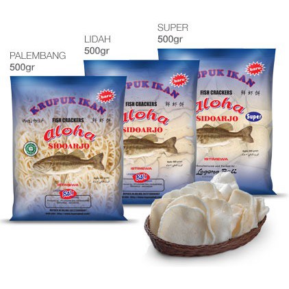 KERUPUK IKAN ALOHA 生魚餅 500g | 蝦皮購物