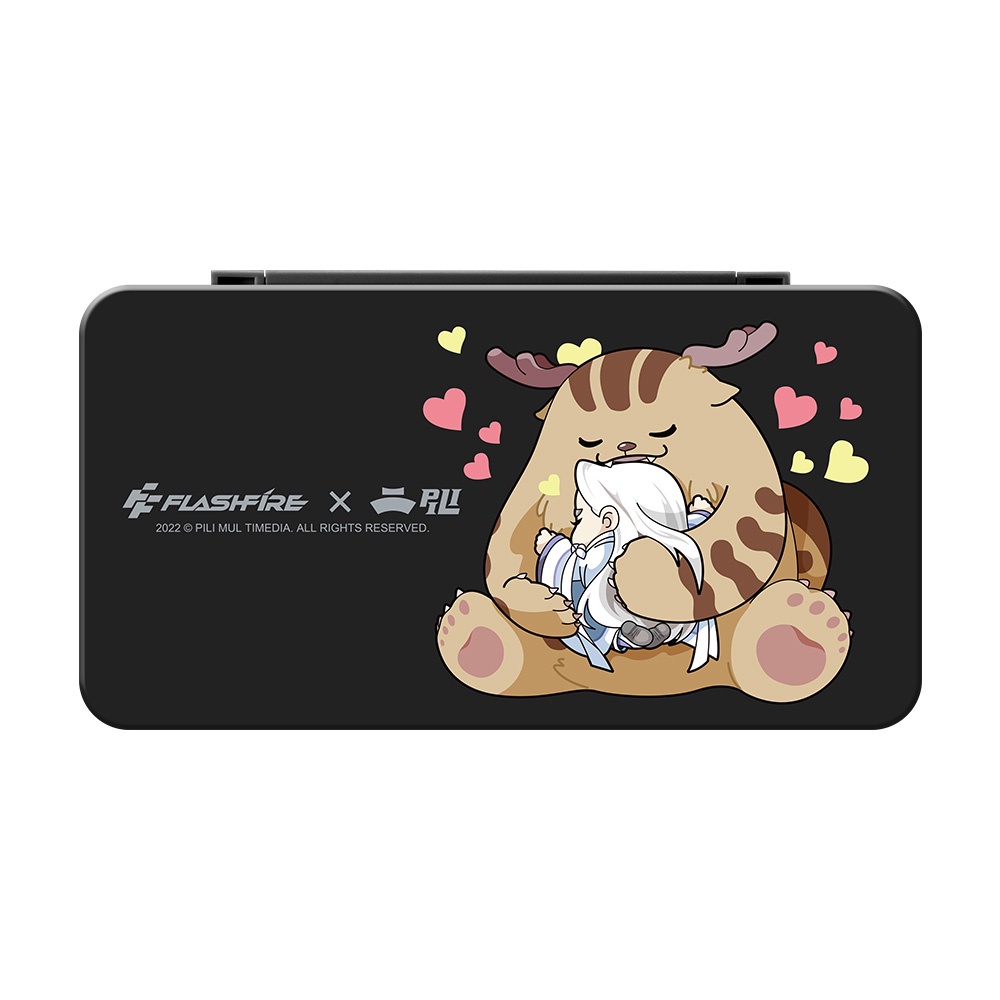 FlashFire X 霹靂布袋戲 switch遊戲卡24片磁吸收納盒-黑 卡帶盒 卡匣盒 保護盒 OLED 限量 | 蝦皮購物