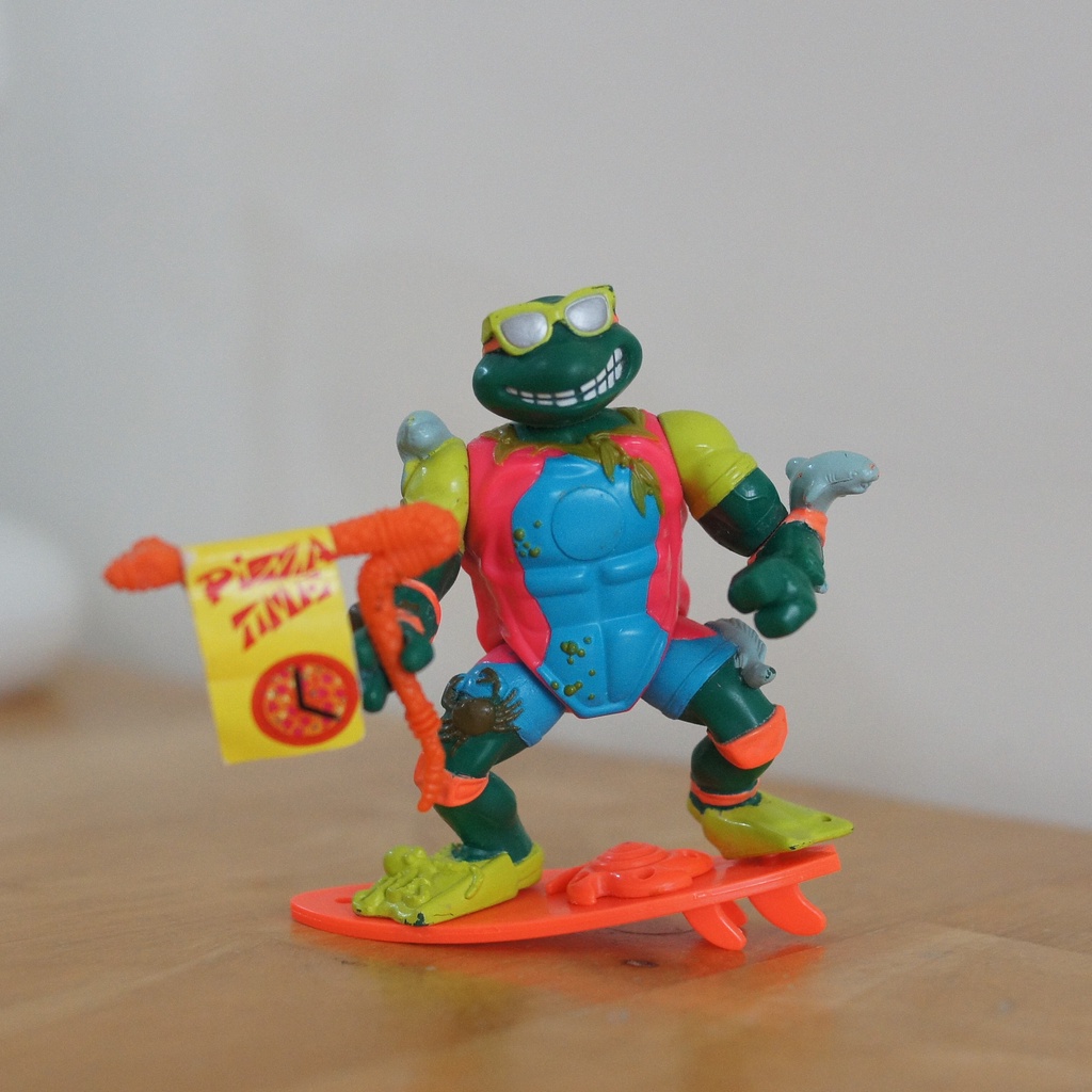 (REDKID TOY) 1990's 忍者龜 MIKE, The Sewer Surfer | 蝦皮購物