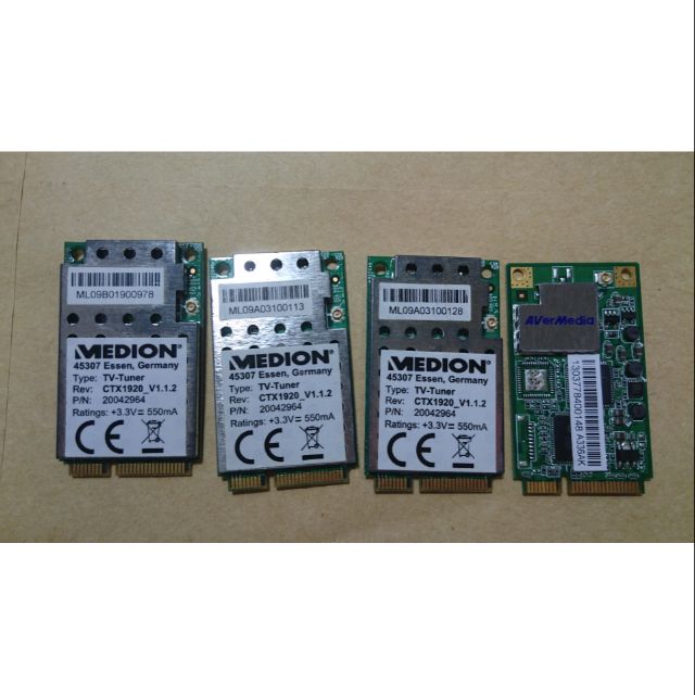 DIY用於AIO系統或自組系統皆可， TV TUNER, mini Pcie card | 蝦皮購物