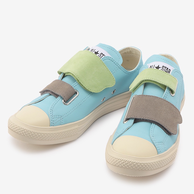 【CHII】日本限定 Converse ALL STAR LIGHT kotohayokozawa V-2 魔鬼氈 亮藍 | 蝦皮購物