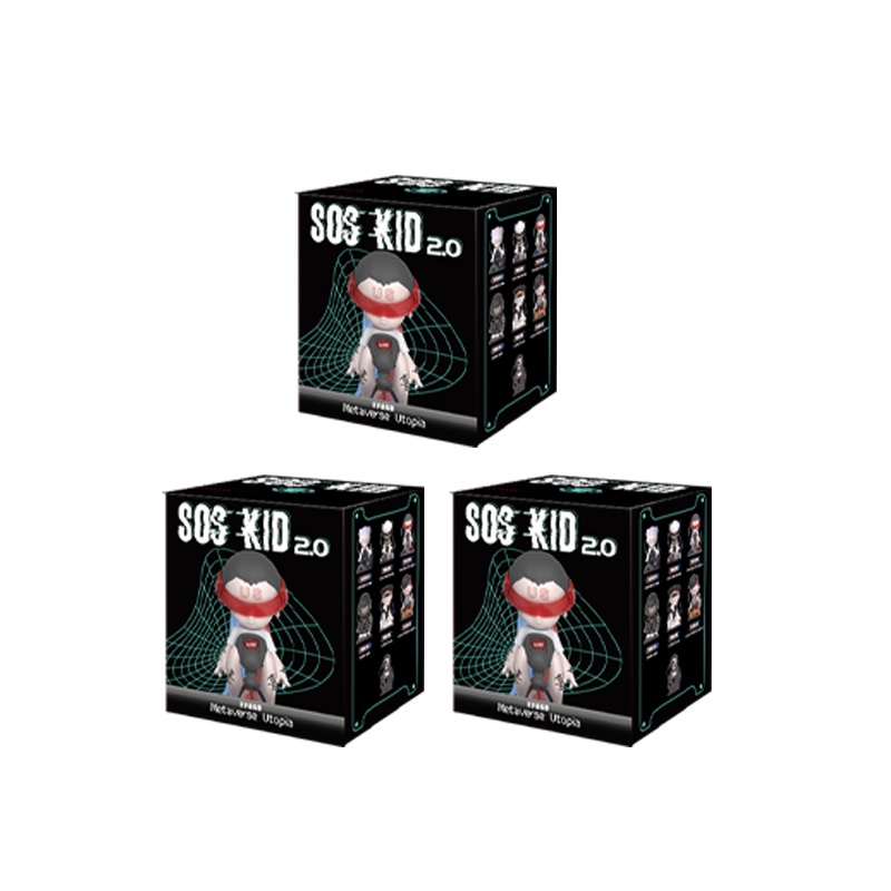 SOSKID 災難小孩 元宇宙 樂園系列 盲盒 公仔 盒玩 盒抽 娛樂至死 集體失控 基因編輯 可挑款 | 蝦皮購物