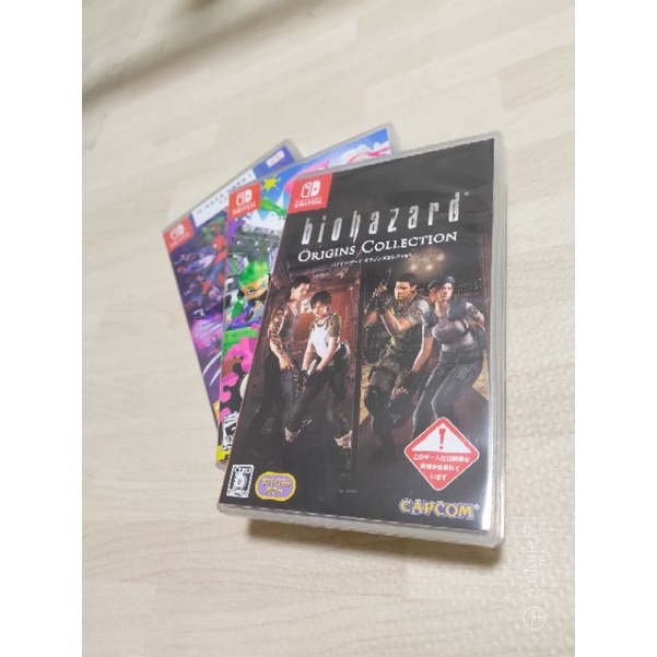 Nintendo switch NS 惡靈古堡 起源合輯0代 biohazard ORIGINS COLLECTION | 蝦皮購物