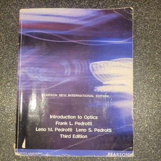 基礎光學Introduction to optics(Frank L. Pedrotti) | 蝦皮購物