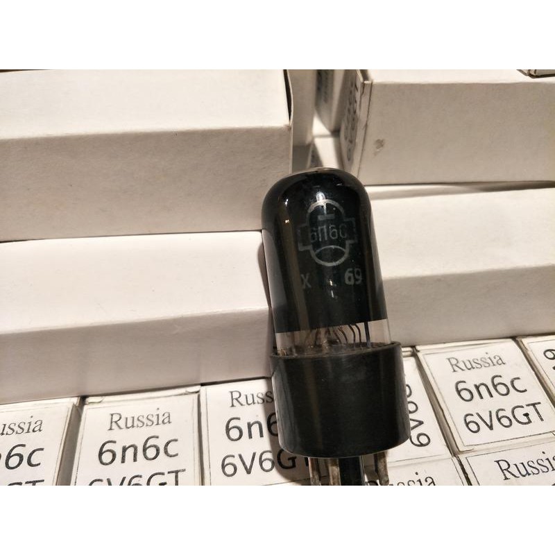 代友售 ！！老蘇聯製 全新庫存 6N6C = 6V6 真空管 (1支價格)保固1個月 | 蝦皮購物