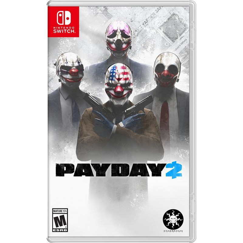 【二手遊戲】任天堂 SWITCH NS 劫薪日2 PAYDAY2 英文版 外盒無封面【台中恐龍電玩】 | 蝦皮購物