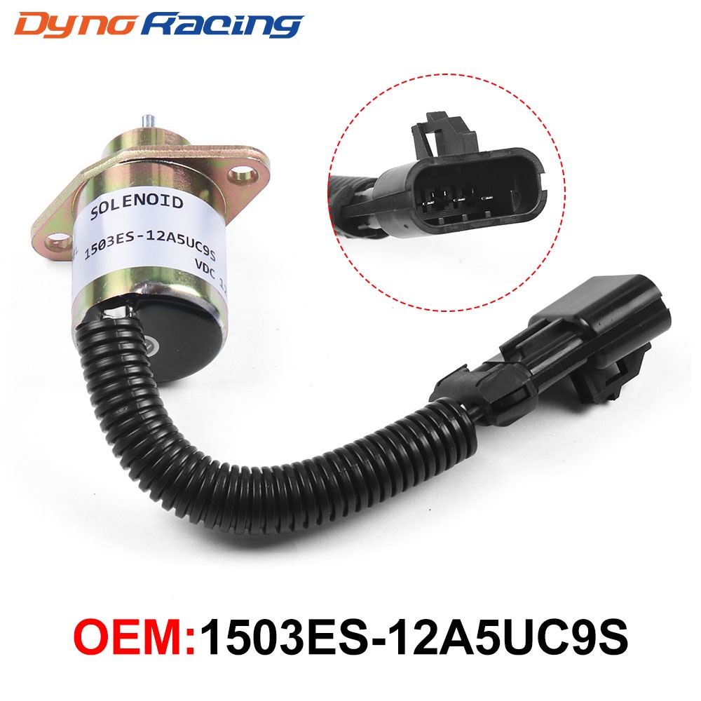 12v 截止電磁閥 1503ES-12A5UC9S 12V 適用於久保田 V1505 R90 R-25-15230-01 | 蝦皮購物