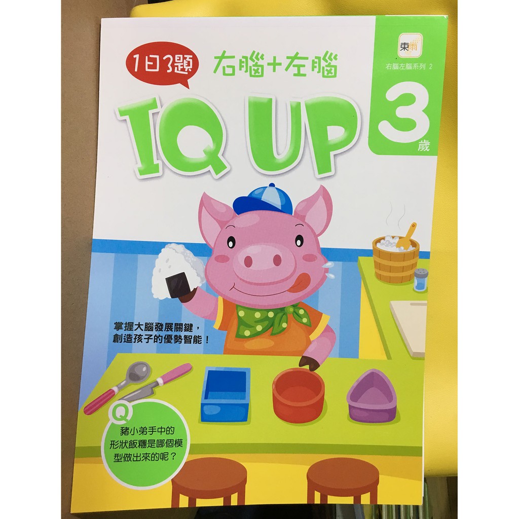 精靈王的夢想書坊--全新《右腦+左腦 IQ UP》東雨文化｜右腦左腦系列 | 蝦皮購物
