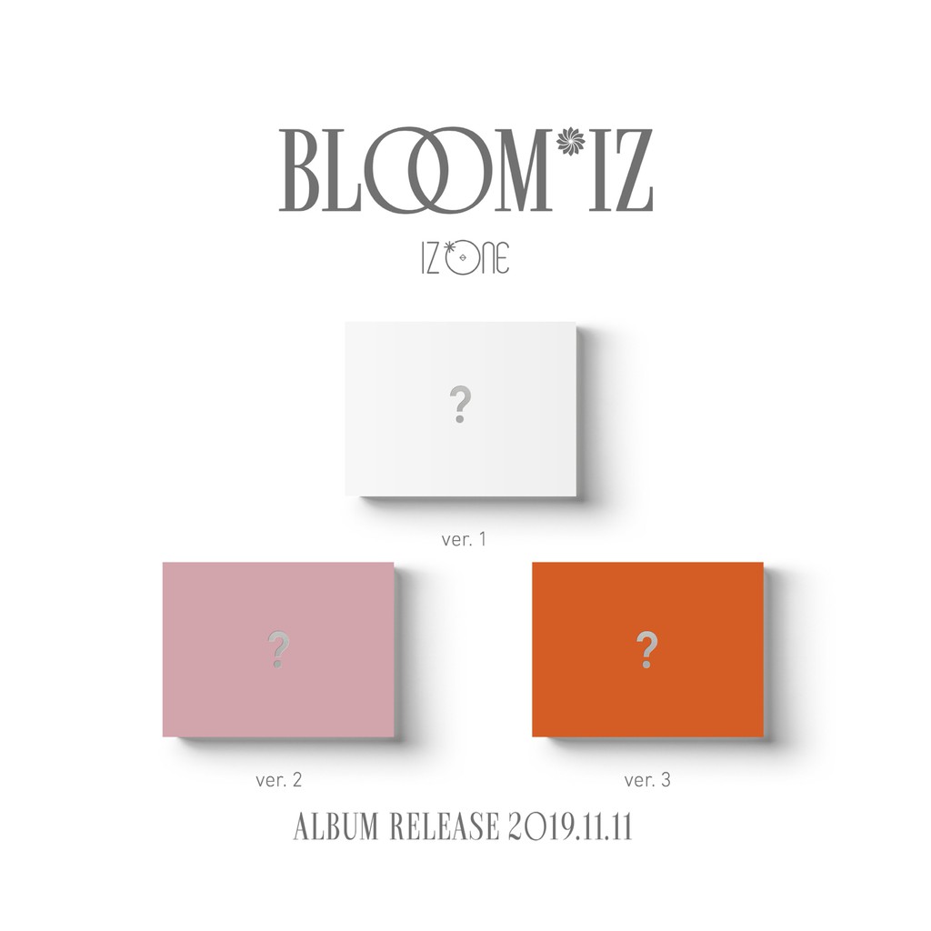 [現貨] IZ*ONE IZONE 正規專輯 BLOOM*IZ 空專 三版一套 自選海報 | 蝦皮購物