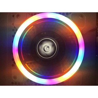 新莊民安 單顆面交價90元！X120 LED風扇 12CM風扇 日蝕風扇 RGB風扇 機殼風扇 電腦風扇 15燈風扇 | 蝦皮購物