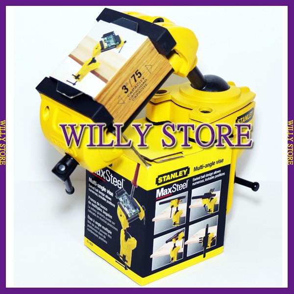 【WILLY STORE】美國 史丹利 STANLEY 83-069M 3" 變型金剛 桌上型萬力 萬向虎鉗 固定鉗 | 蝦皮購物