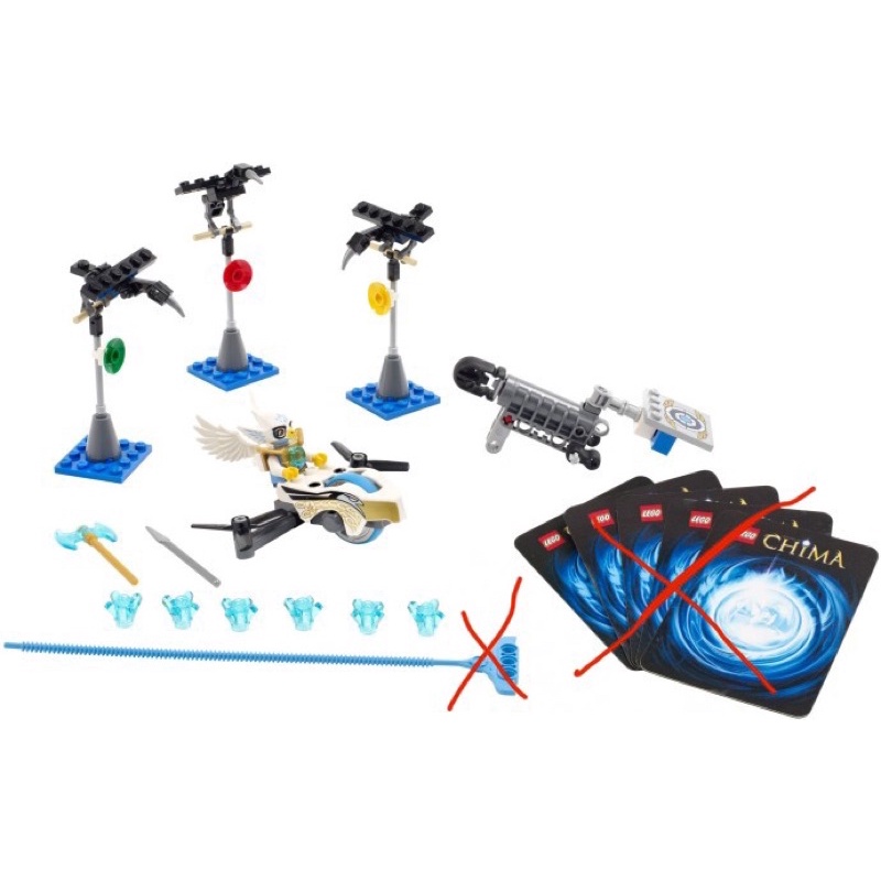 樂高 LEGO 70101 ⚠️二手 Chima 目標練習 缺件 二手 | 蝦皮購物