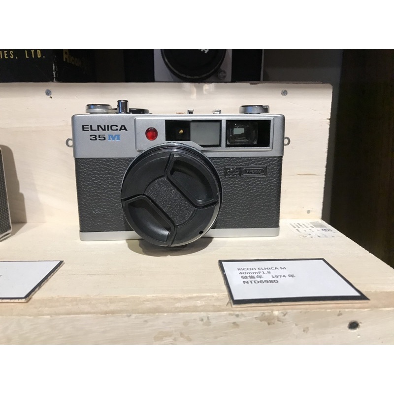 RICOH ELNICA 35M 底片相機 贈底片OLYMPUS Nikon Canon FUJIFILM KONICA | 蝦皮購物