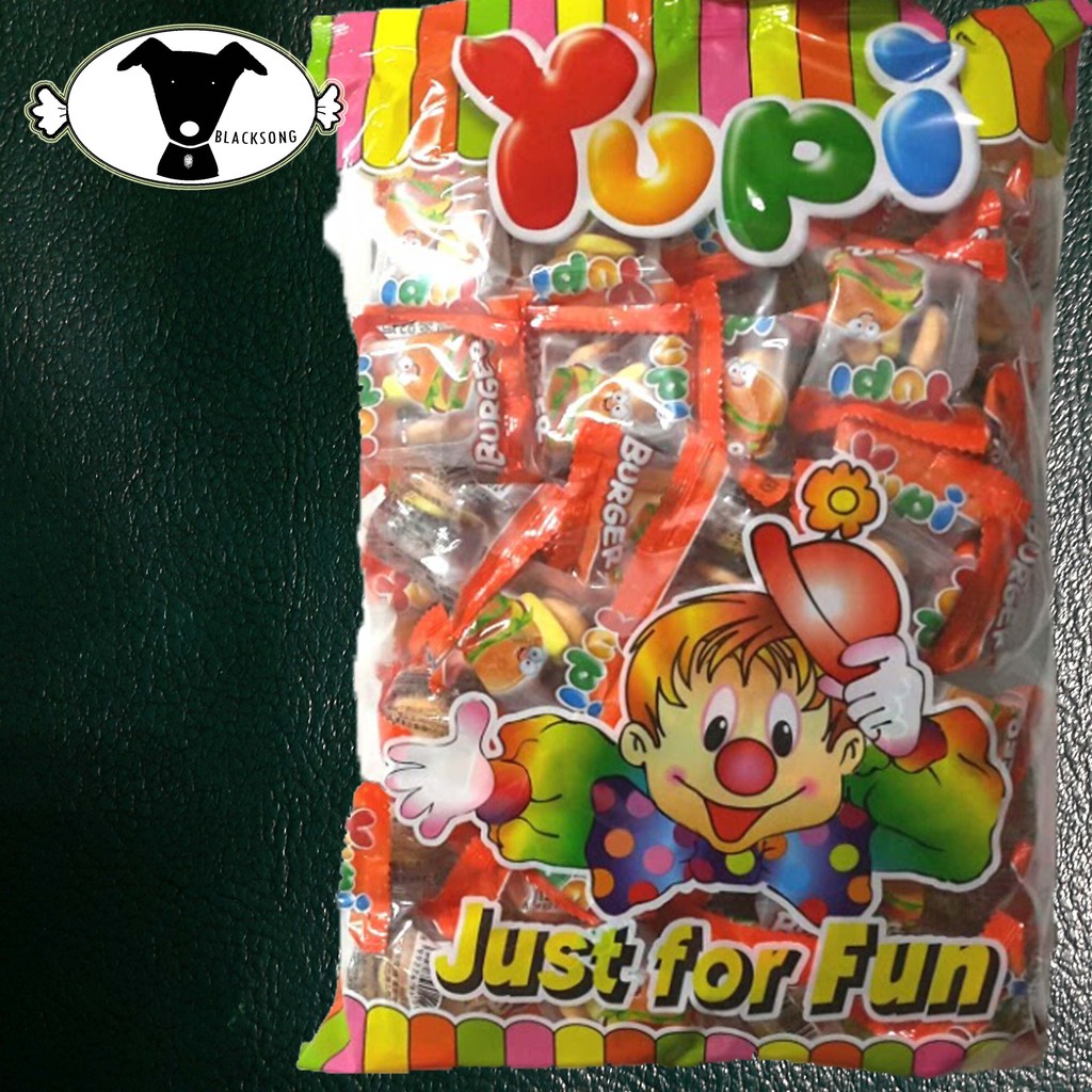 【零食糖果】yupi漢堡Q糖(378G) | 蝦皮購物