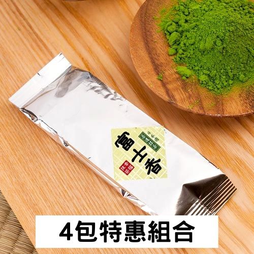 【極真抹茶】富士香：幸福抹茶運動7號茶，JAS 靜岡抹茶粉 (30g 鋁箔裝*4包)-茶道等級/無糖及綠茶粉/100%純 | 蝦皮購物