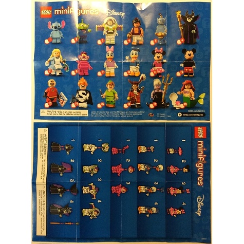 ||高雄 宅媽|樂高 積木|| LEGO“71012 "迪士尼人偶 (夾鏈袋裝) | 蝦皮購物