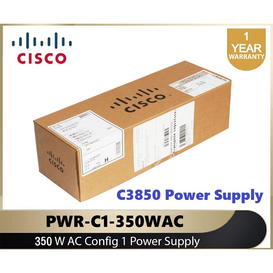 【全新原裝】思科 Cisco PWR-C1-350WAC 電源 用於WS-C3850系列 交換機 | 蝦皮購物