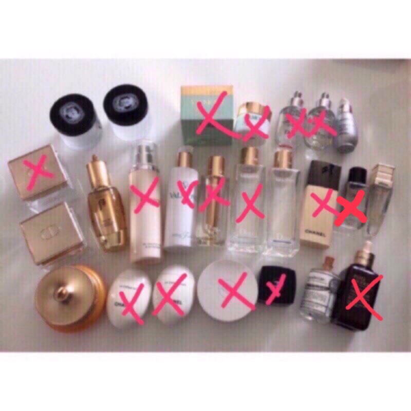 chanel、Dior 、La mer、Valmont、diptyque、sk2、whoo保養品空容器空瓶50起 | 蝦皮購物