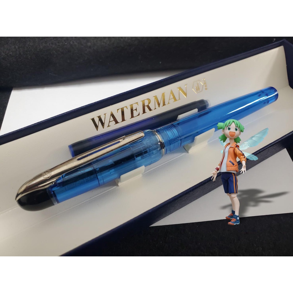 (鋼筆零件庫) WATERMAN CRYSTAL 水人 透明鋼筆 F尖 | 蝦皮購物