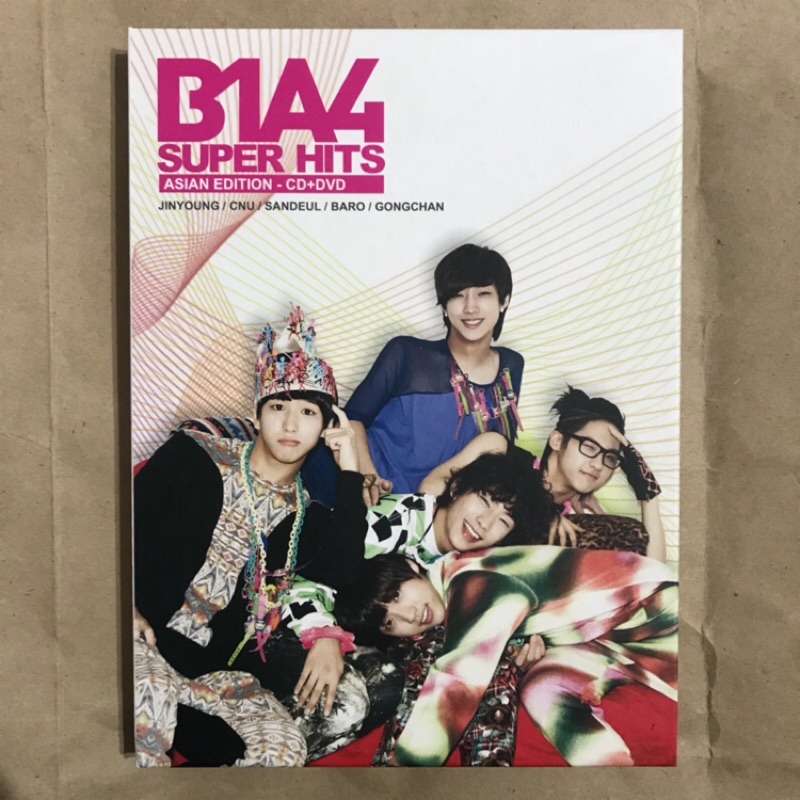 B1A4 SUPER HITS 超級精選 台灣獨佔CD+DVD超級影音典藏盤 | 蝦皮購物