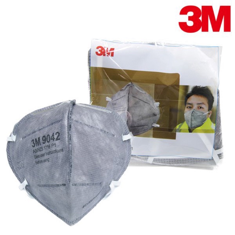 3M 9042 單包裝頭戴式折疊防護口罩 | 蝦皮購物