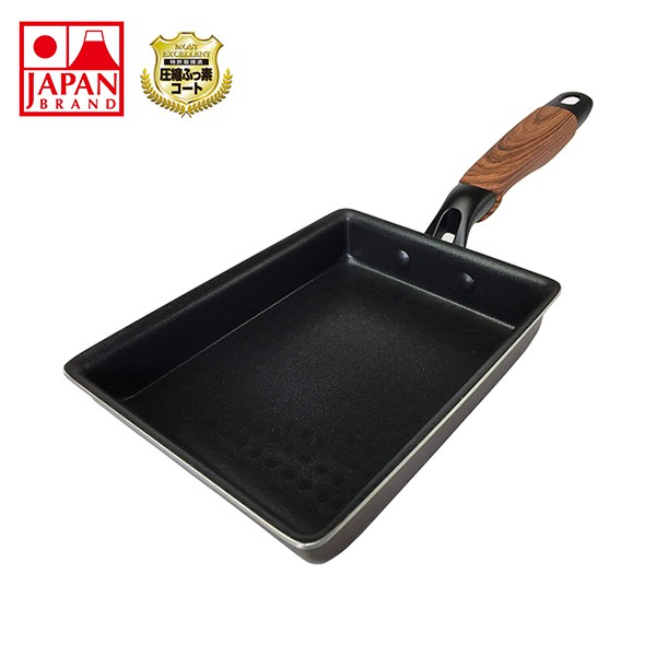 asdfkitty*日本製 竹原和樂 方型不沾平底鍋/玉子燒鍋-電磁爐.瓦斯爐.IH爐都可用-2百萬次耐磨測試- | 蝦皮購物