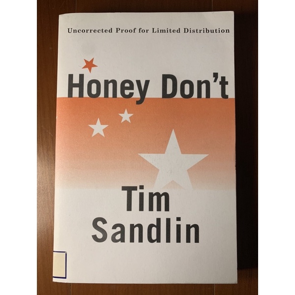 原文書 Honey Don’t 作者：Sandlin, Tim 英文書，二手書，九成五新 | 蝦皮購物