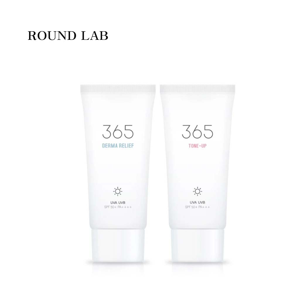 [Round Lab] 365 DERMA RELIEF Suncream 50ml / Tone-Up Suncrea | 蝦皮購物