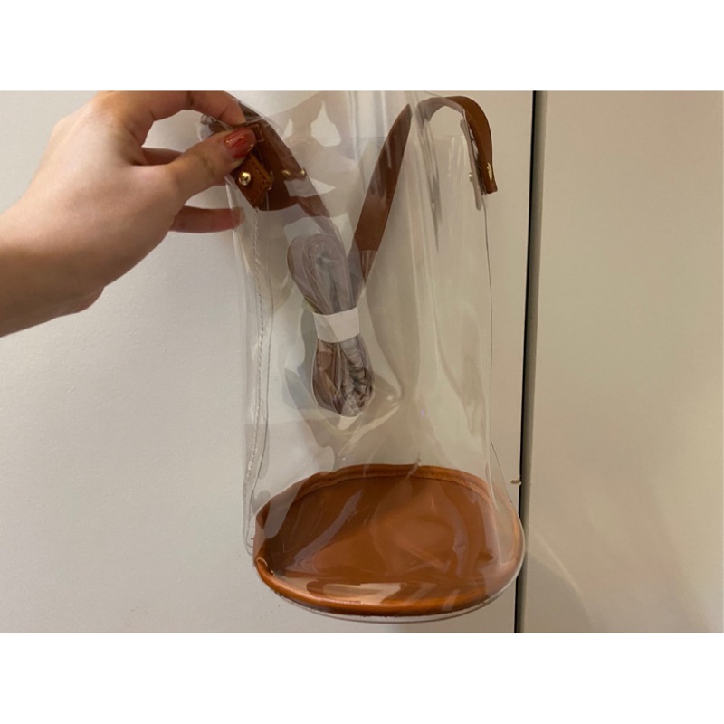 【現貨】Gracegift x COS 聯名透明水桶包 全新 | 蝦皮購物