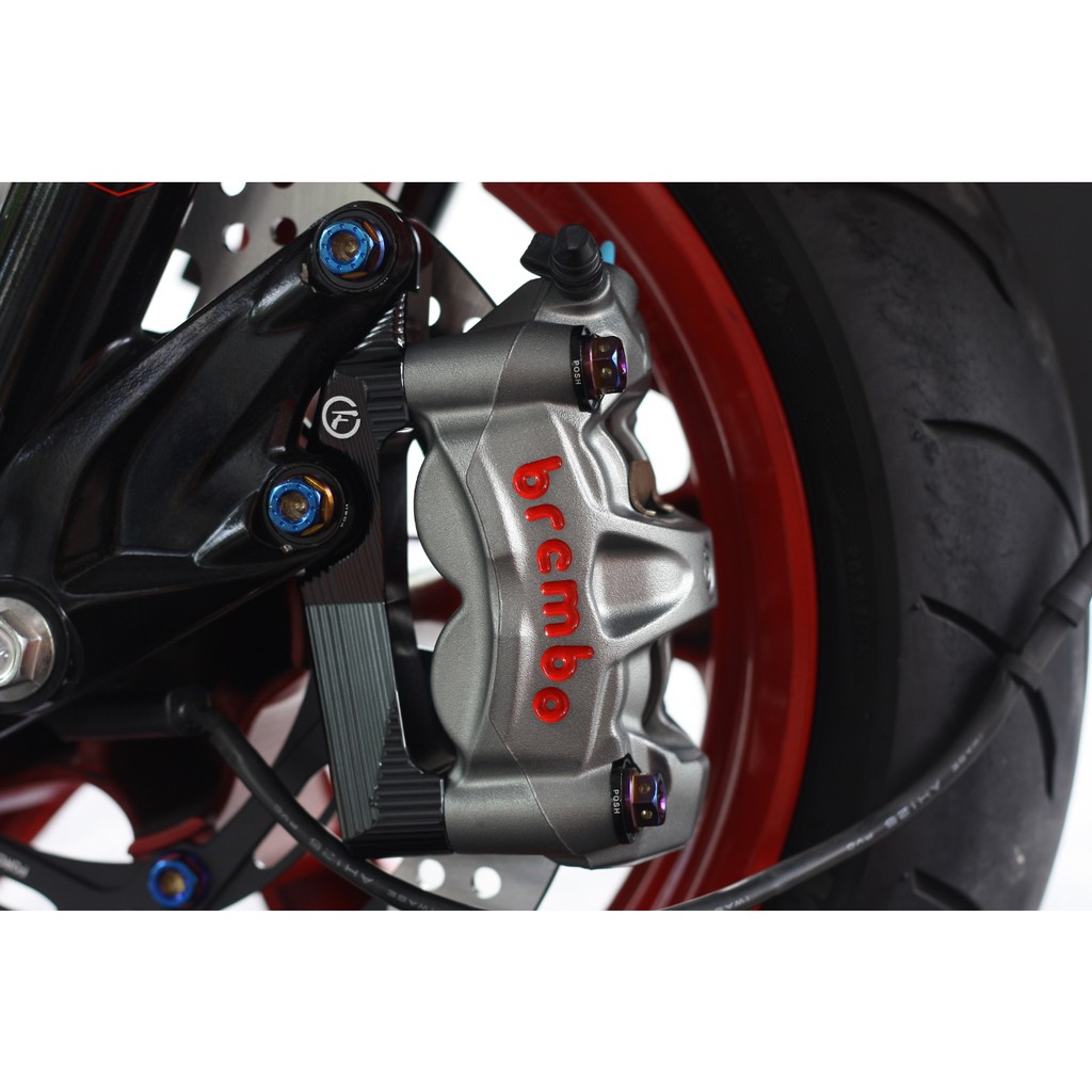 [輻射卡座] FORCE SMAX / ABS 輻射卡鉗座 100MM孔距 AK550 M50 1098 卡鉗 螺絲 | 蝦皮購物