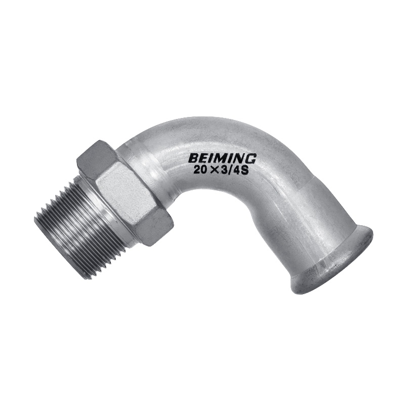 北名 BEIMING 不鏽鋼壓接零件 ST壓接 熱水管另件配管 壓著接頭 外牙彎頭 只剩 單壓接 雙壓接 | 蝦皮購物