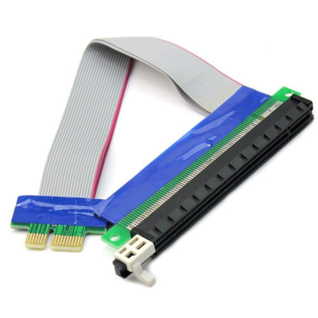 Pci-e Express 1x 至 16x Riser 卡適配器 Flex 延長線 15cm | 蝦皮購物