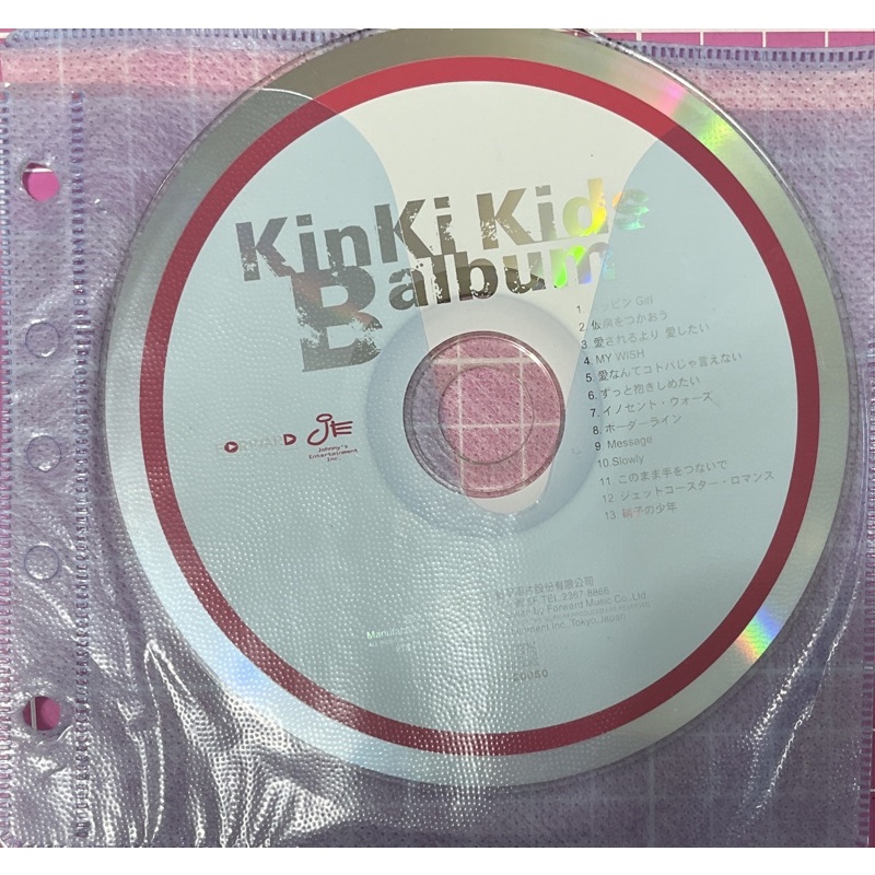 二手-近畿小子 Kinki Kids-《B album》-單CD | 蝦皮購物