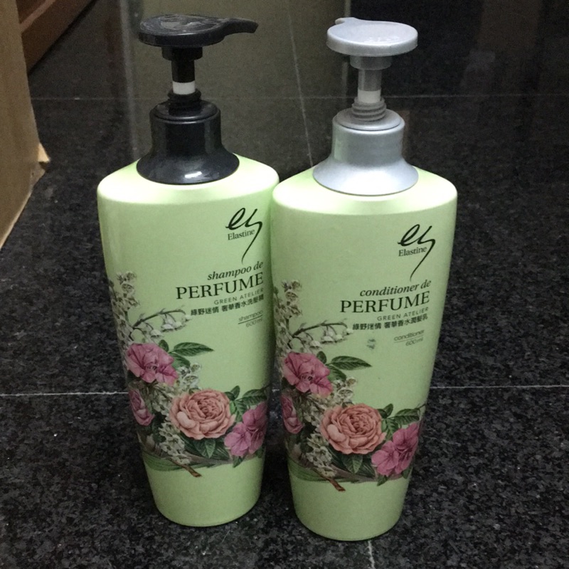 Es elastine 韓國伊絲婷 綠野迷情奢華香水洗潤組 | 蝦皮購物