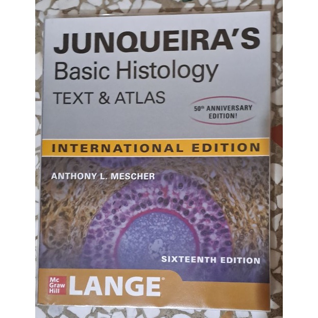 JENQUEIRA'S Basic Histology TEXT & ATLAS 50th edition 組織學課本 | 蝦皮購物
