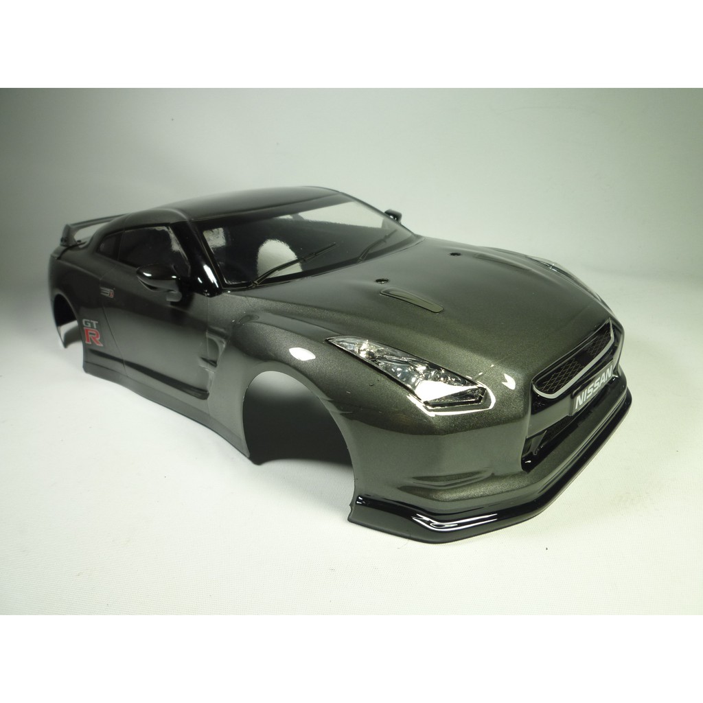 萬象遙控模型 COLT 1/10 GT-R R35 200mm 甩尾式樣車殼(附電鍍燈罩)已噴漆完成 | 蝦皮購物