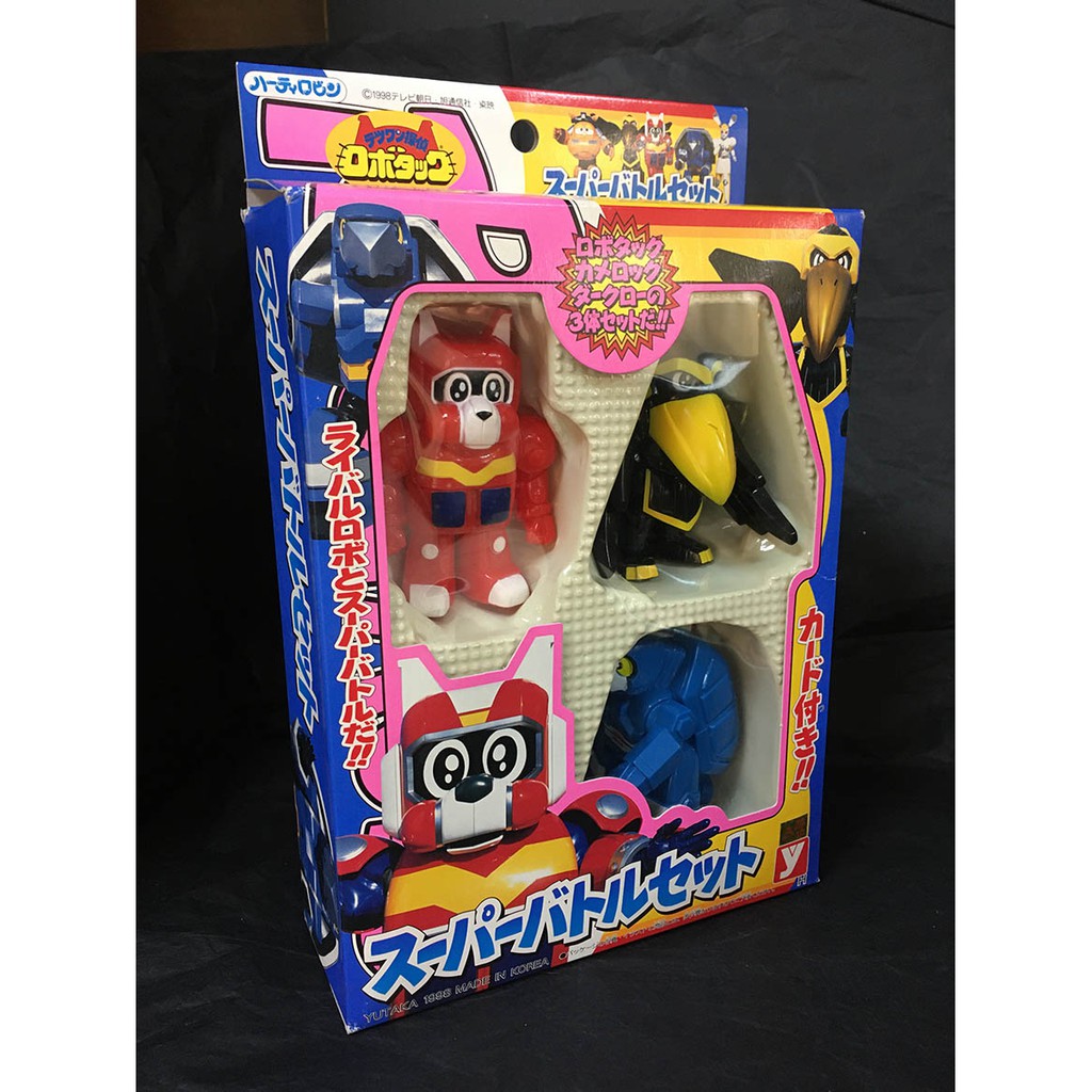 B-1 櫃 ： 1998 ROBOTACK TETSUWAN TANTEI 鐵腕偵探 露寶達 3入 天富玩具店 | 蝦皮購物