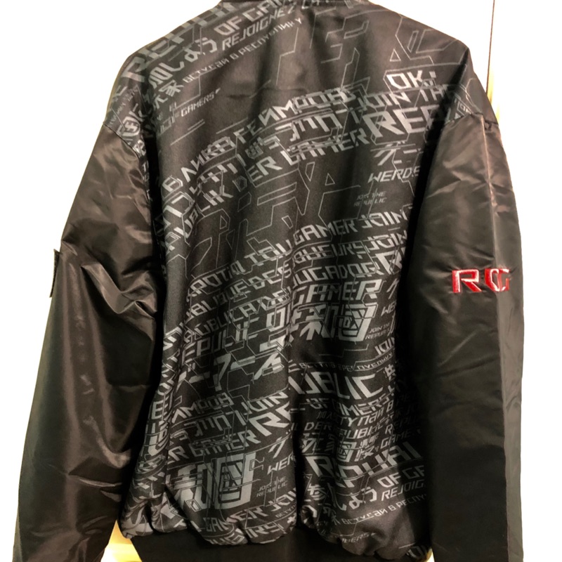 [電競]Asus華碩rog限量飛行外套 | 蝦皮購物