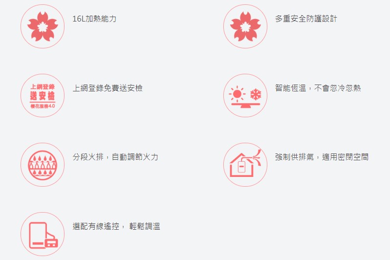 〖櫻花SAKURA〗SH1680 16L 供排平衡智能恆溫熱水器 (高雄市區免運 安裝另計 )(保固一年)【鋐欣】 | 蝦皮購物