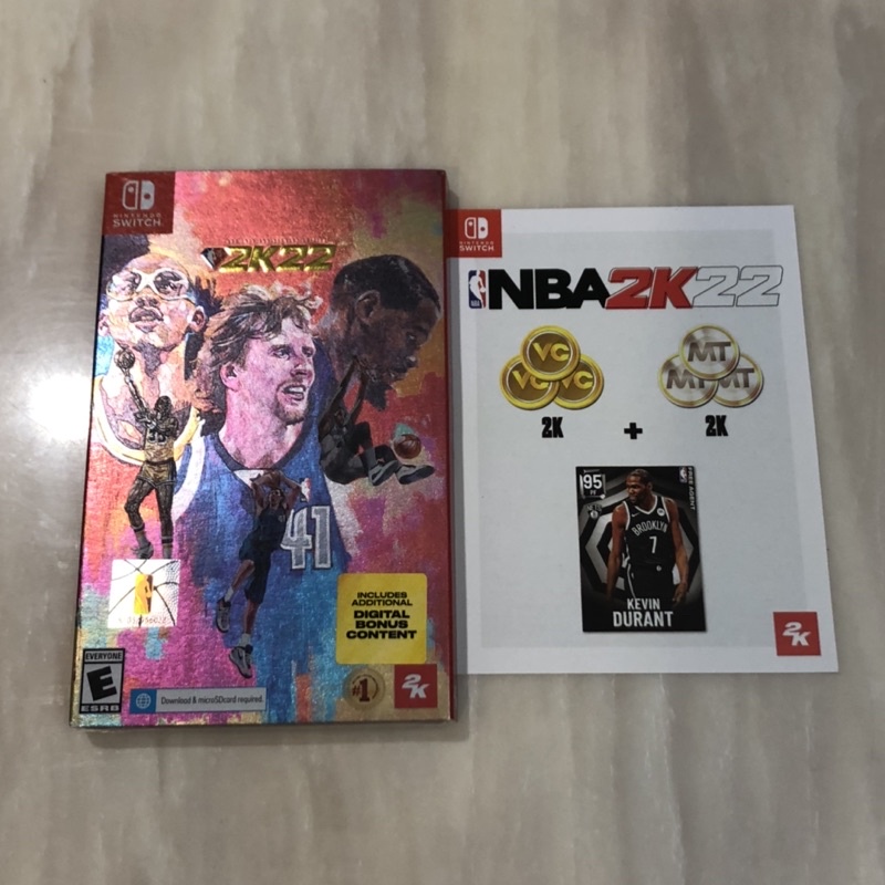 （全新） switch NBA 2K22 75週年 紀念版 傳奇版 NS | 蝦皮購物