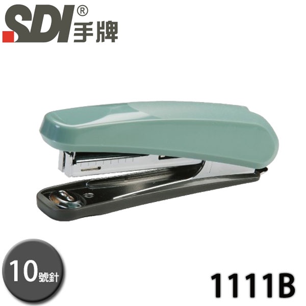 【MR3C】含稅附發票 SDI 手牌 1111B 10號 樂活輕鬆型 訂書機 灰 粉紅 綠 藍4色 | 蝦皮購物