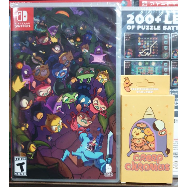 【超級稀有遊戲】NS Switch遊戲 Grindstone 勇闖寶石山 中文版 全球限量發行 iam8bit獨家封面版 | 蝦皮購物