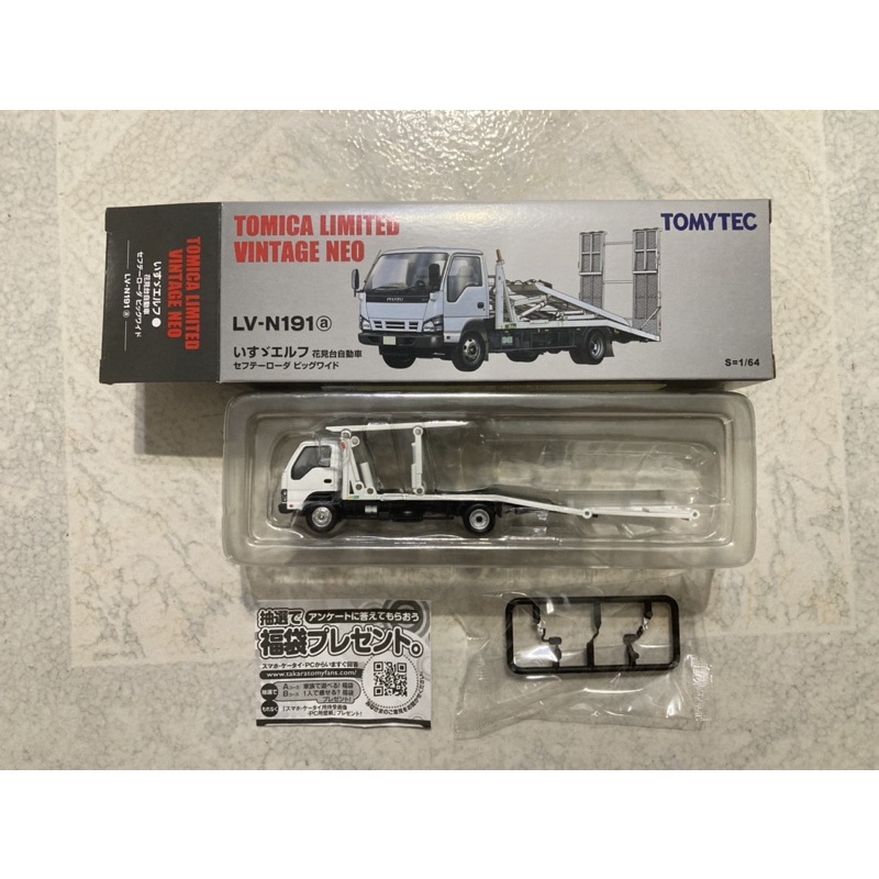 現貨TOMICA Tomytec TLV LV-N191a ISUZU ELF SAFETY LOADER 雙層花見台 | 蝦皮購物