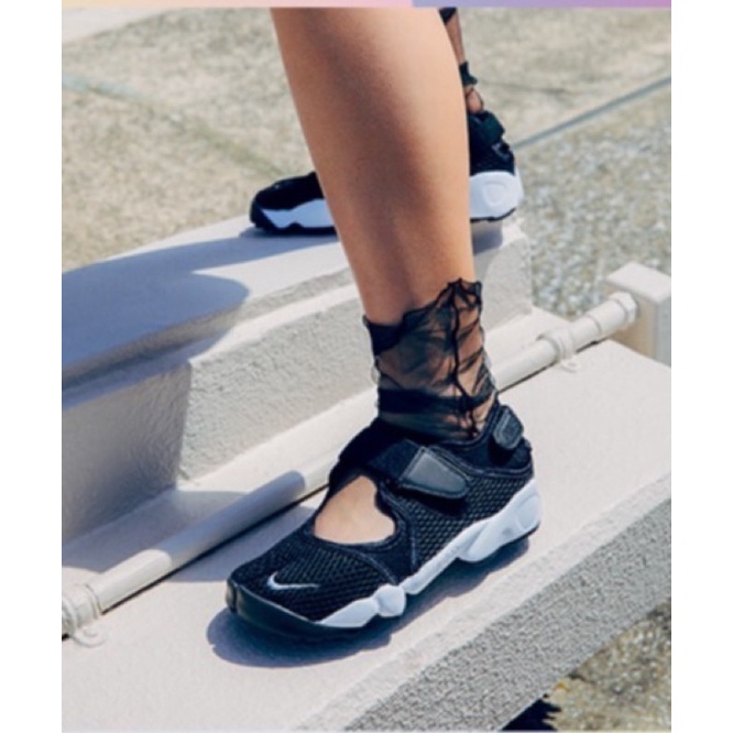 【大力好物】Nike Air Rift BR 女 休閒鞋 忍者鞋 涼鞋 分趾鞋 經典 日系 黑-848386001 | 蝦皮購物