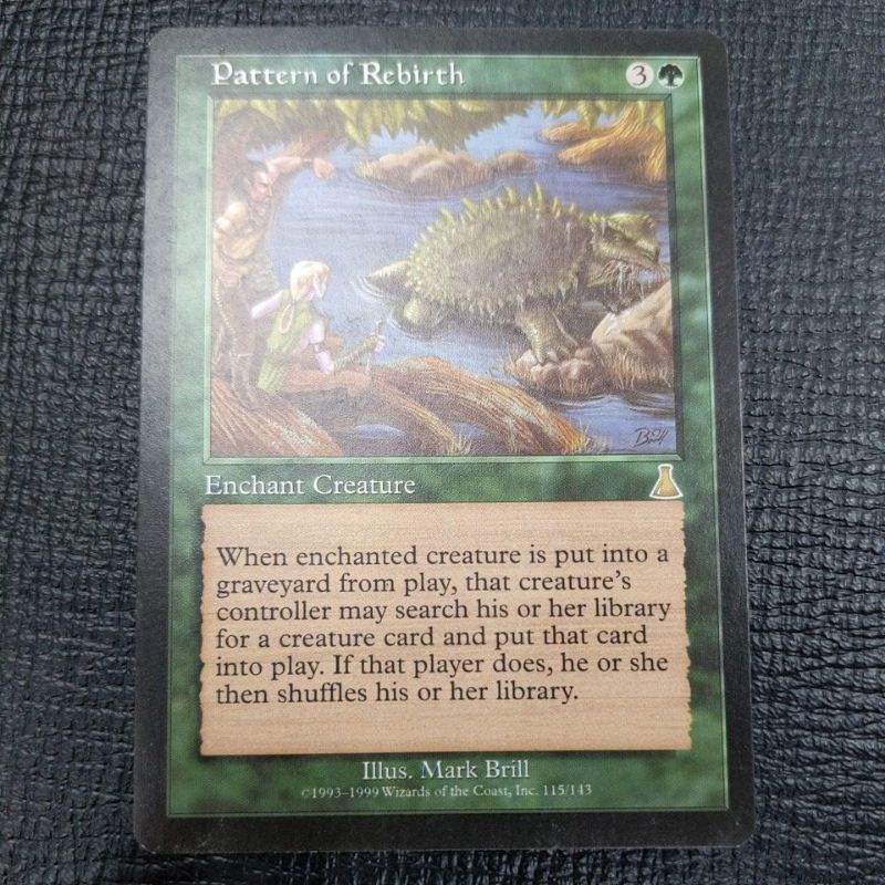 MTG單卡售UDS天命之戰 Pattern of Rebirth 轉生的典範 【英文sp~NM | 蝦皮購物