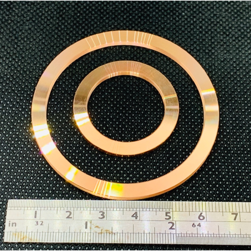 CF無氧銅墊片 ️ 真空銅墊CF16 CF25 CF35 CF50 OFHC 法蘭 ISO 平墊 OFHC Gasket | 蝦皮購物