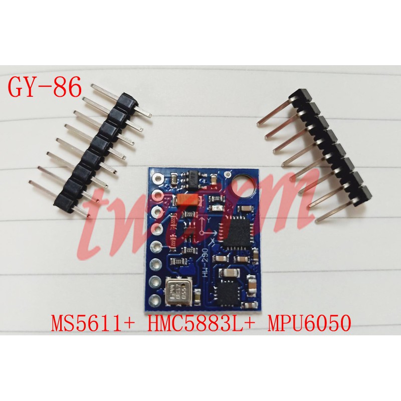 GY-86 / 10DOF MS5611+HMC5883L+MPU6050 傳感器模組 | 蝦皮購物
