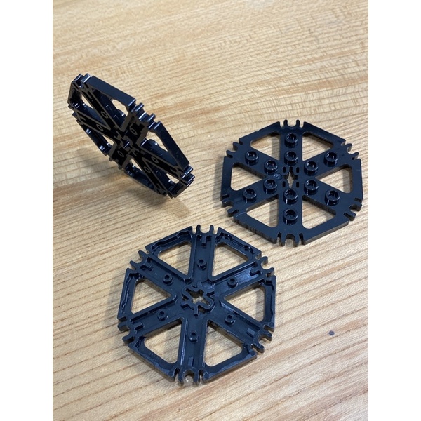 亞斯 LEGO A460 64566 科技 六角薄板夾 各色(黑) | 蝦皮購物